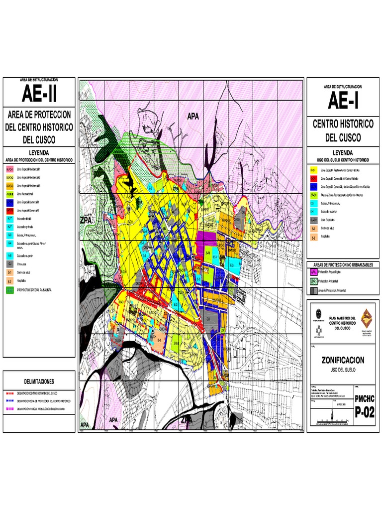 03 Zonificacion Uso Del Suelo Cusco | PDF