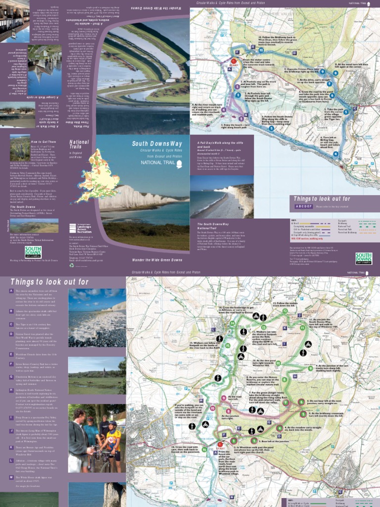 Rides Round Friston Forest | PDF | Trail | Pedestrian