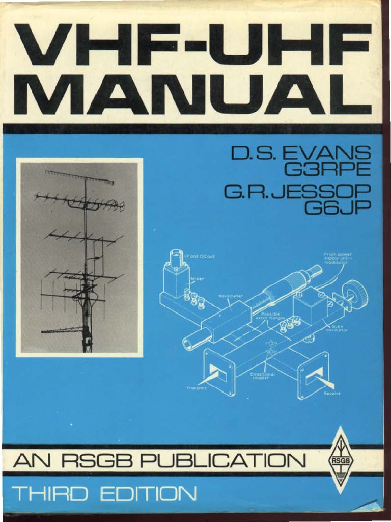 1979 - RSGB VHF-UHF Manual 3°ed | PDF | Science | Electronics