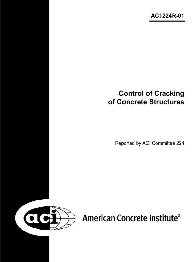 ACI 224R 01 Control of Cracking in Concrete Structures Reapproved 2008 ...