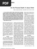 Physical Death of Jesus Christ Jam A 1986 | PDF | Crucifixion ...