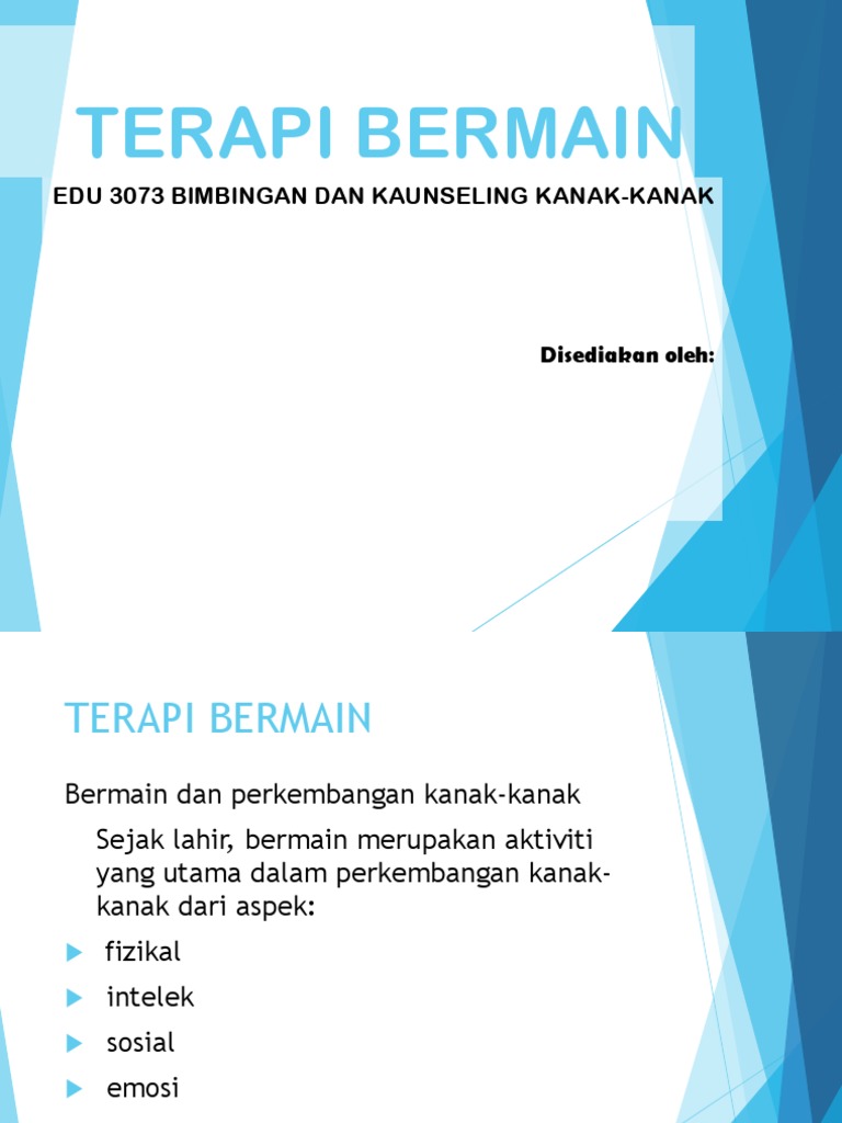 Terapi Bermain | PDF