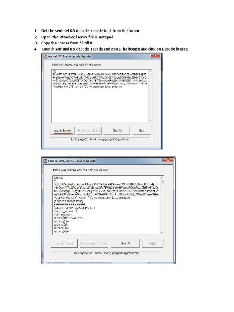 How - To - Decode Actix License | PDF | Software | Computing Platforms