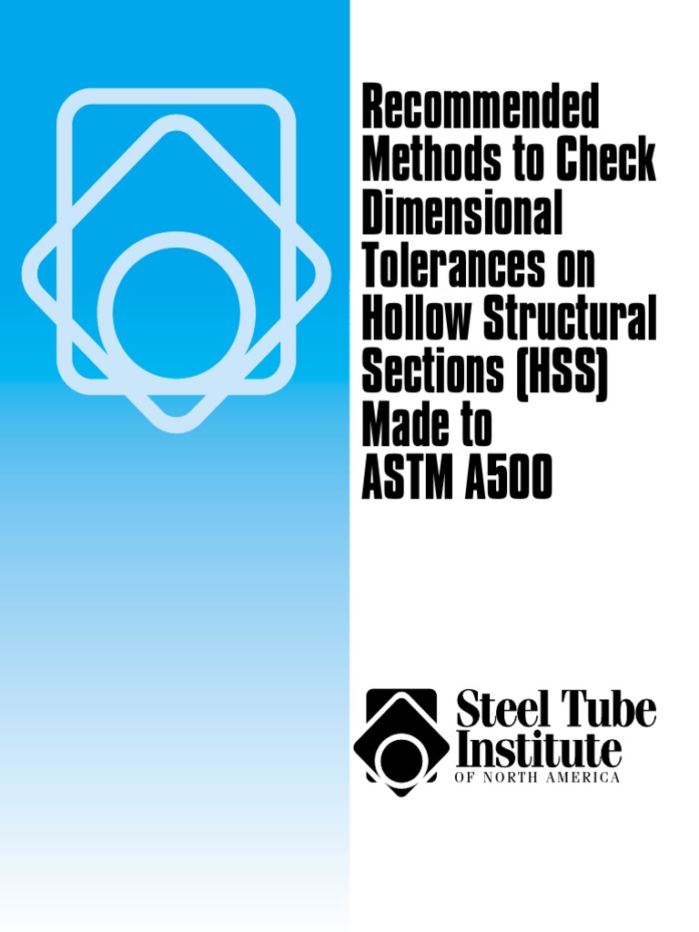 HSS - Recommended Procedures For Checking Dimensional Tolera | PDF ...