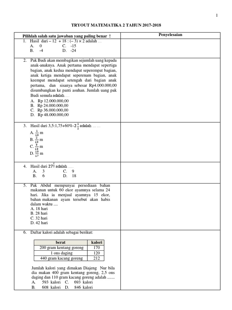 TO2 MTK SMP | PDF | Metode & Bahan Ajar