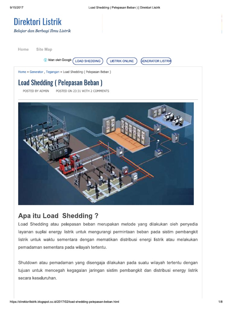 Apa Itu Load Shedding | PDF