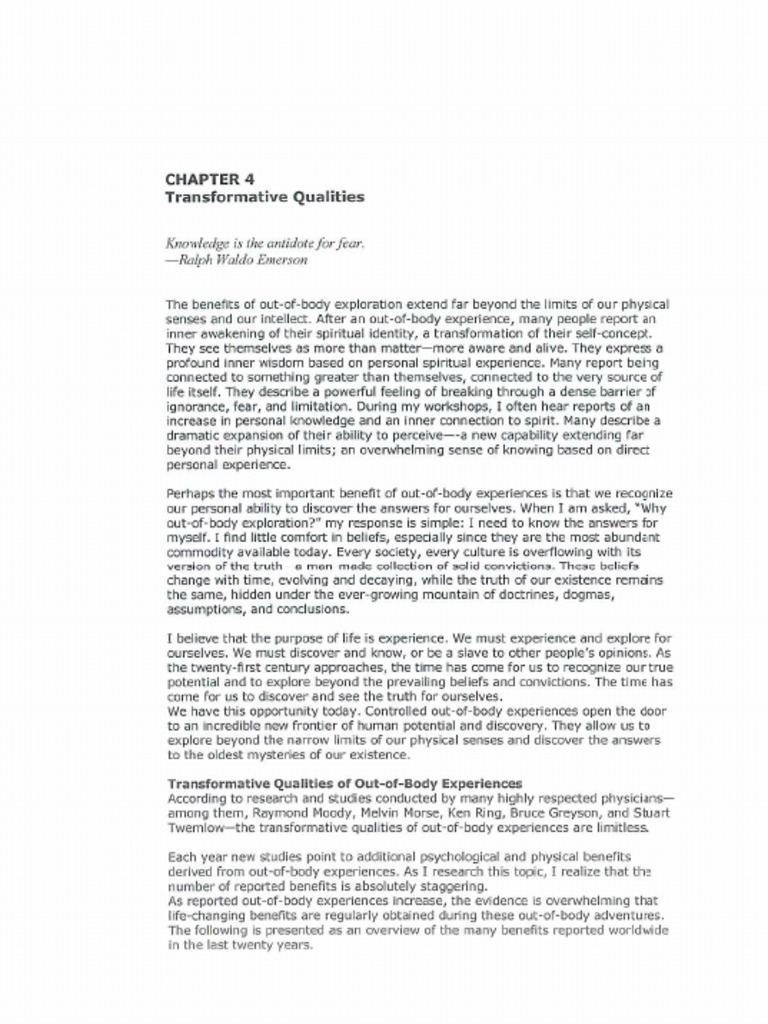 Adventures Beyond The Body - by William Buhlman | PDF