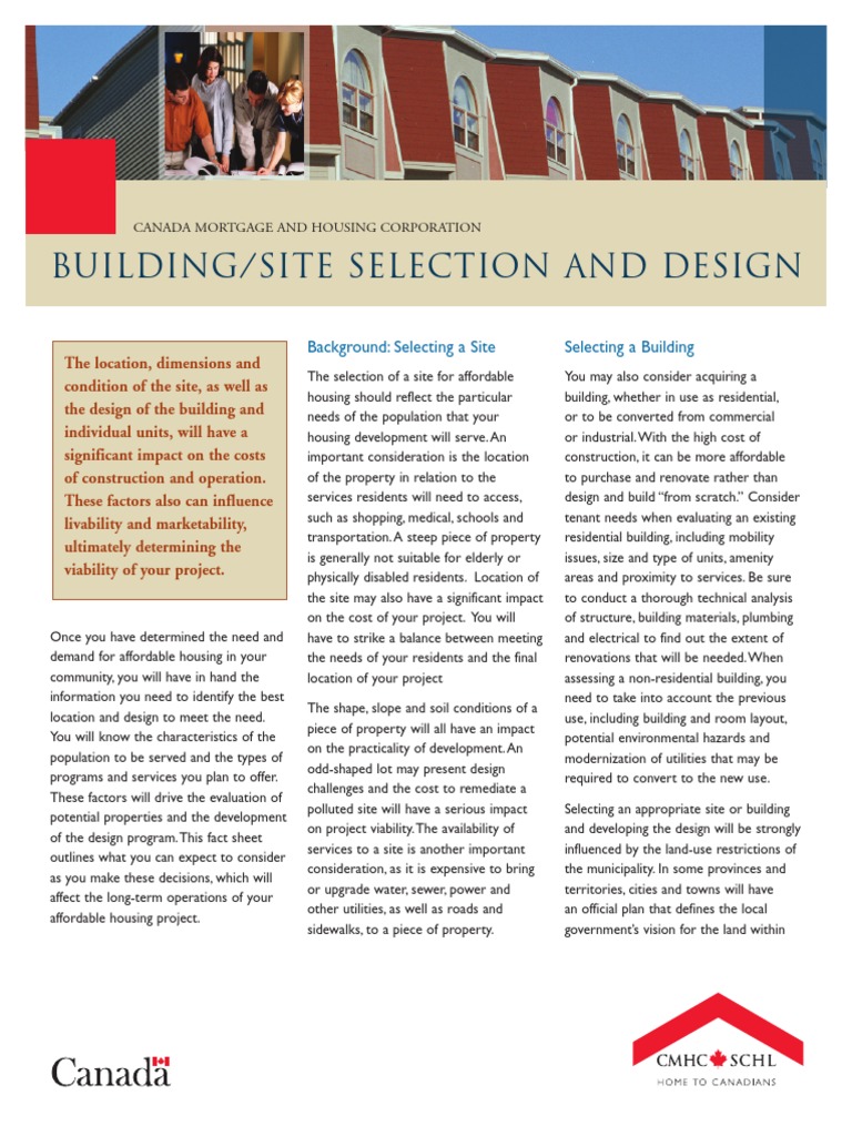 Affordable Housing Site and Design Guide | PDF | Affordable Housing ...