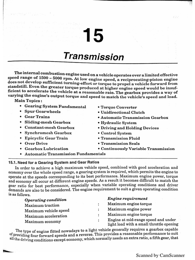 Transmission | PDF | Manual Transmission | Transmission (Mechanics)