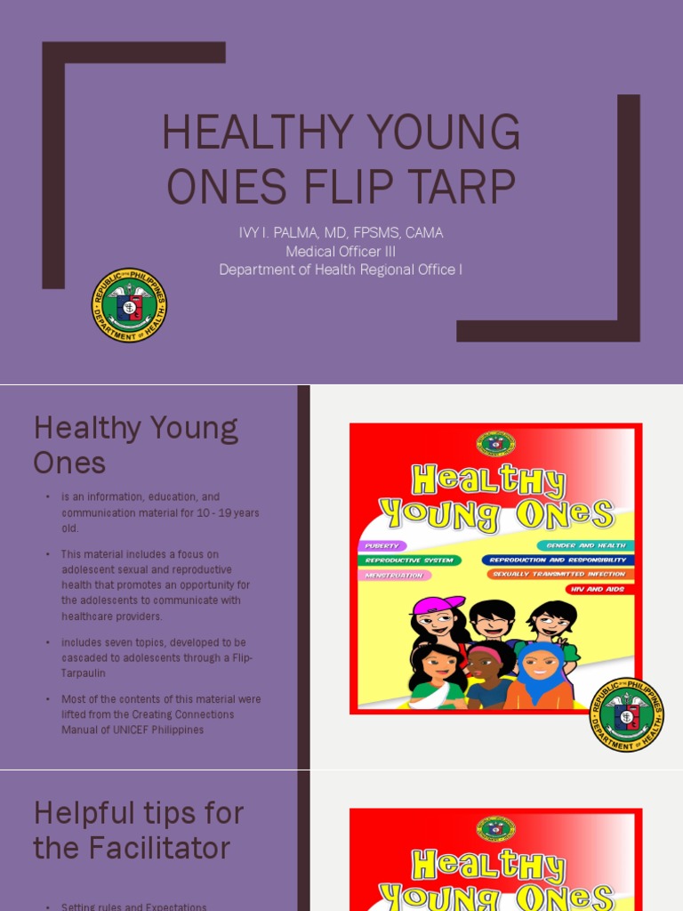 Healthy Young Ones Flip Tarp | PDF | Sexually Transmitted Infection ...