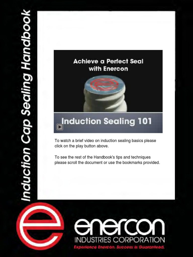 Enercon Cap Sealer Handbook PDRC | PDF | Power Supply | Switch