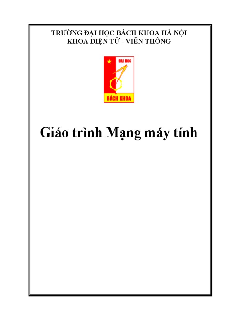 Giao Trinh MMT BK - Full PDF | PDF Giao Trinh MMT BK - Full PDF | PDF