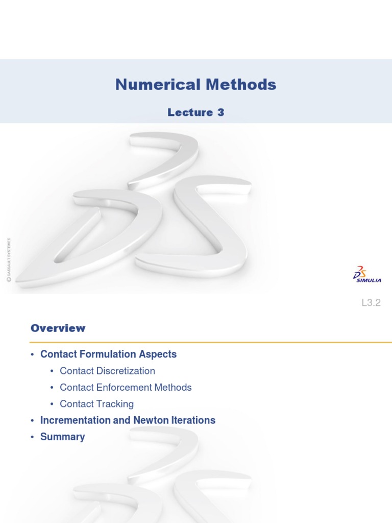 ABAQUS NumericalMethods PDF | PDF | Approximation | Numerical Analysis
