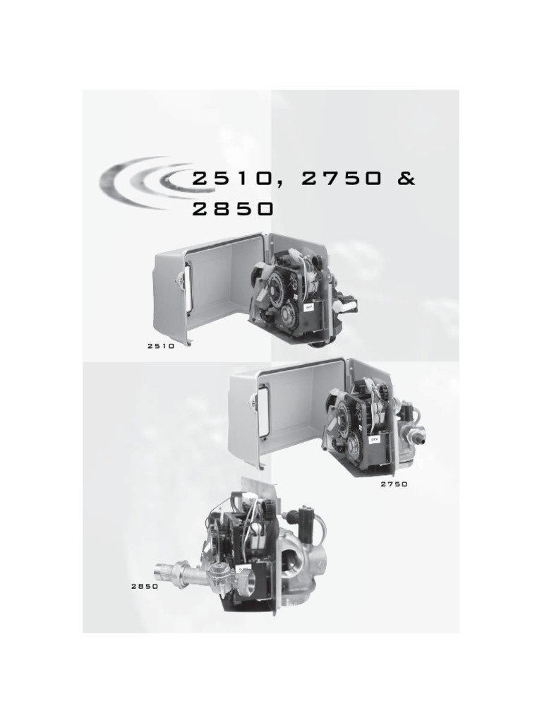 2750-2850 O&M English | PDF | Valve | Tap (Valve)