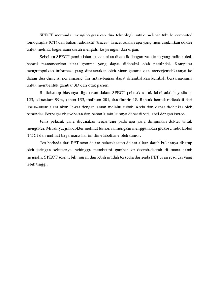 Cara Kerja Spect | PDF
