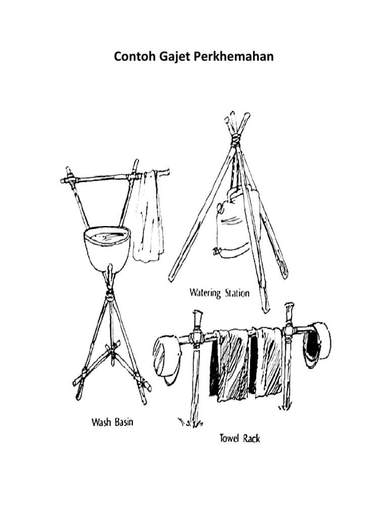Contoh Gajet Perkhemahan | PDF