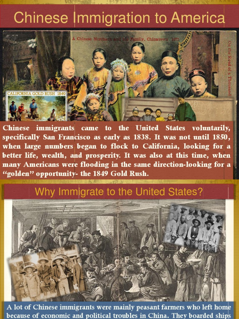 Chinese Immigration To America | PDF | China | World Politics