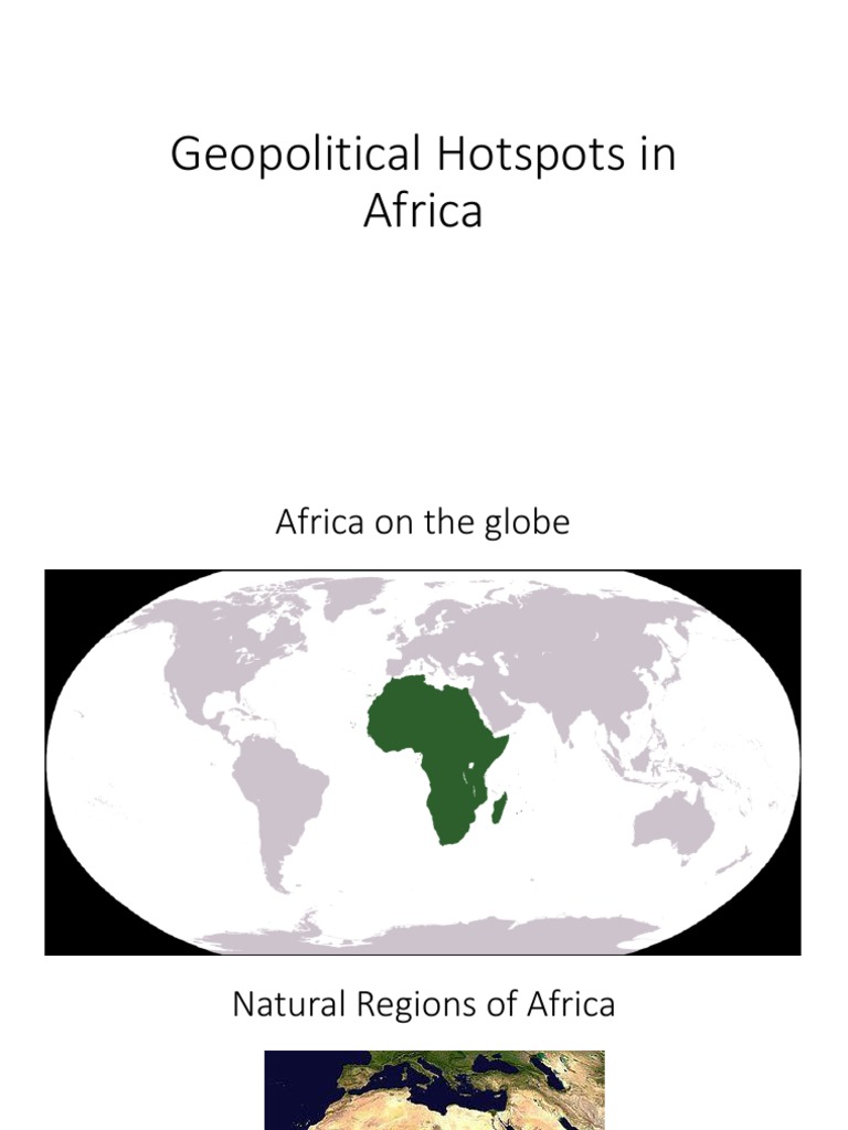 Geopolitical Hotspots in Africa | PDF