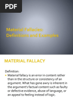 Master List of Logical Fallacies | PDF | Argument | Fallacy