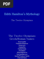 Edith Hamilton's Mythology | PDF | Trojan War | Greek Mythology