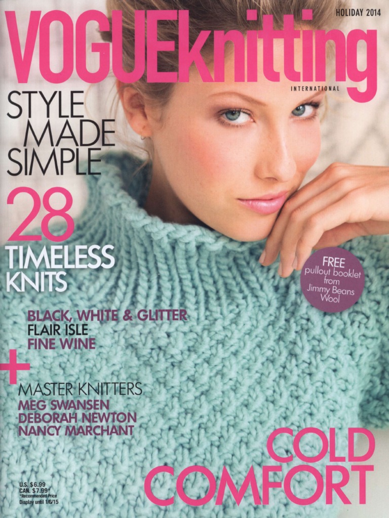 Vogue Knitting International Magazine - Holiday 2014 | PDF