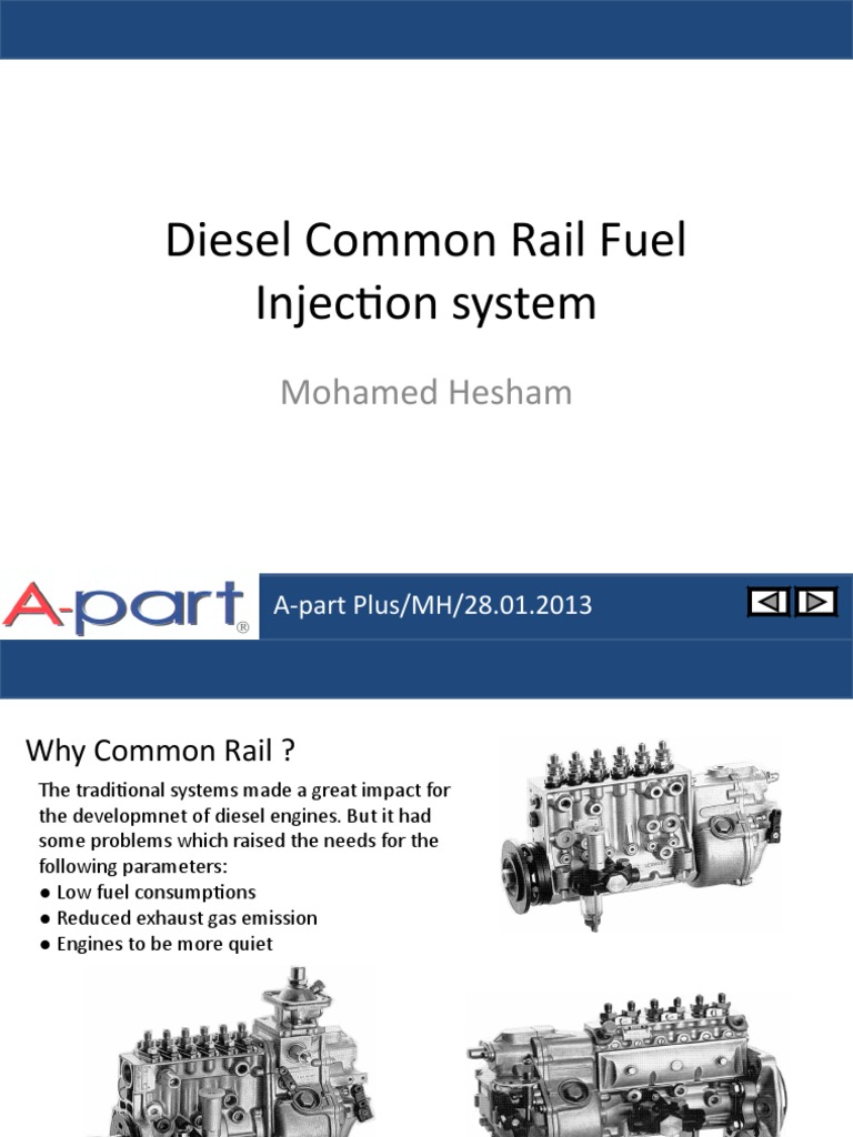 Common Rail Diesel Fuel Injection Overview | PDF | Fuel Injection ...