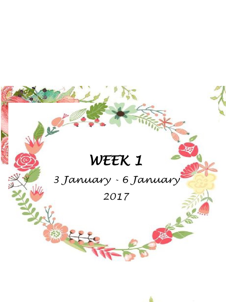 Week RPH | PDF