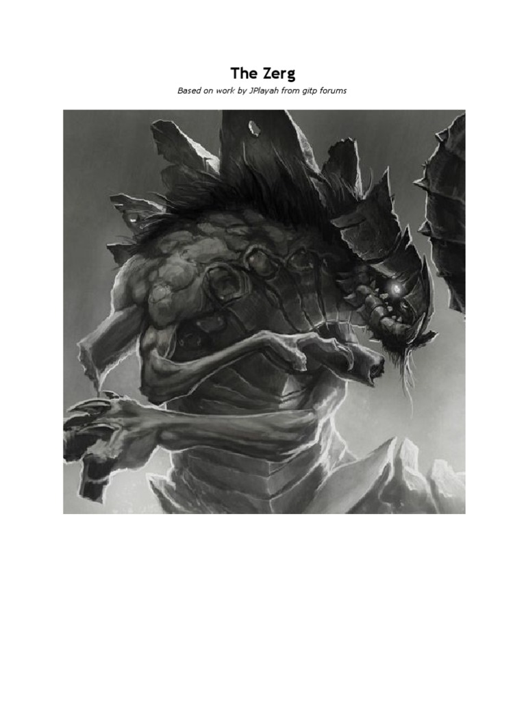 Zerg Primal - DND 5e | PDF | Nature