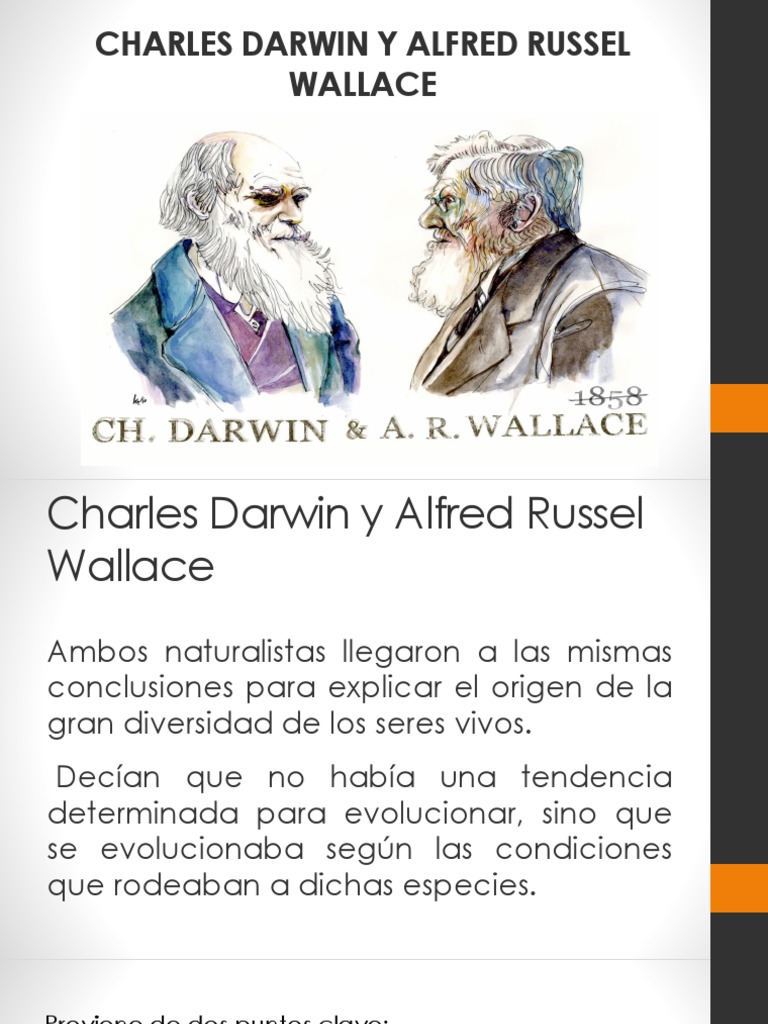 Darwin y Wallace: Selección Natural | PDF | Seleccion natural | Alfred ...