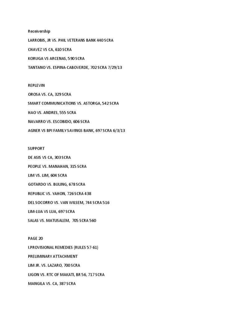 Rem Cases | PDF | Government | Philippines