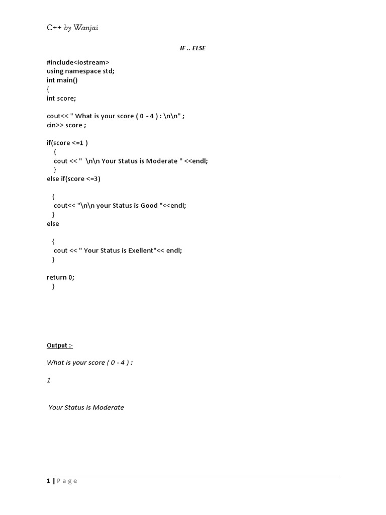 Nota C++ | PDF | Computer Programming