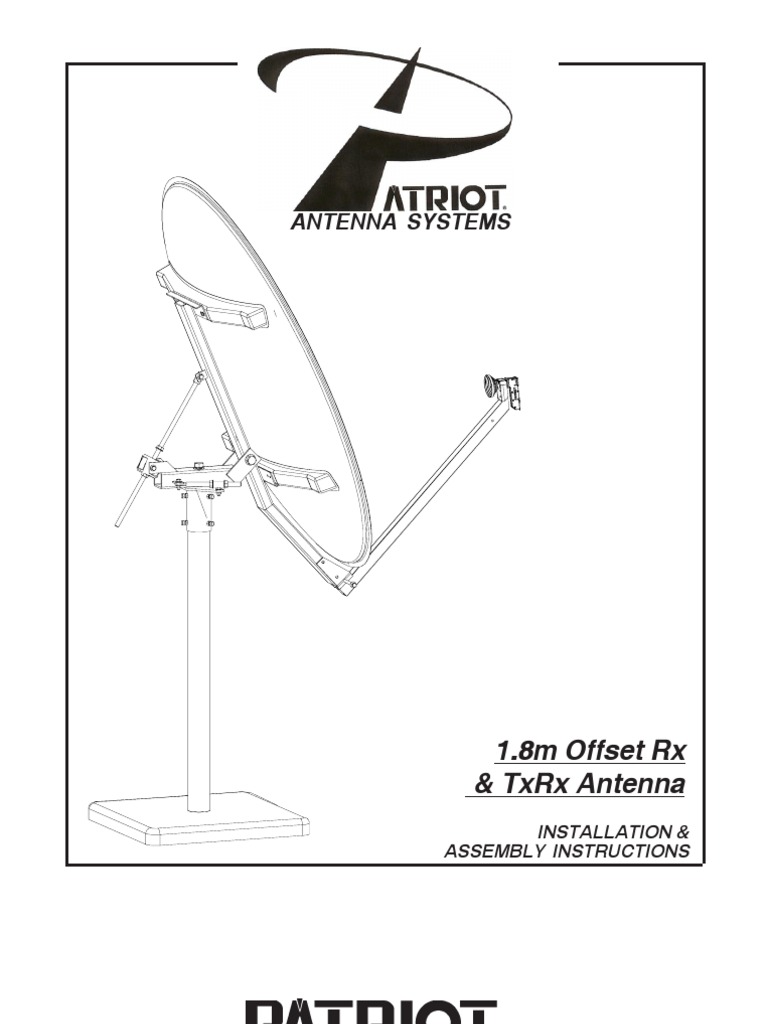 Antenna Installation Guide | PDF | Nut (Hardware) | Screw