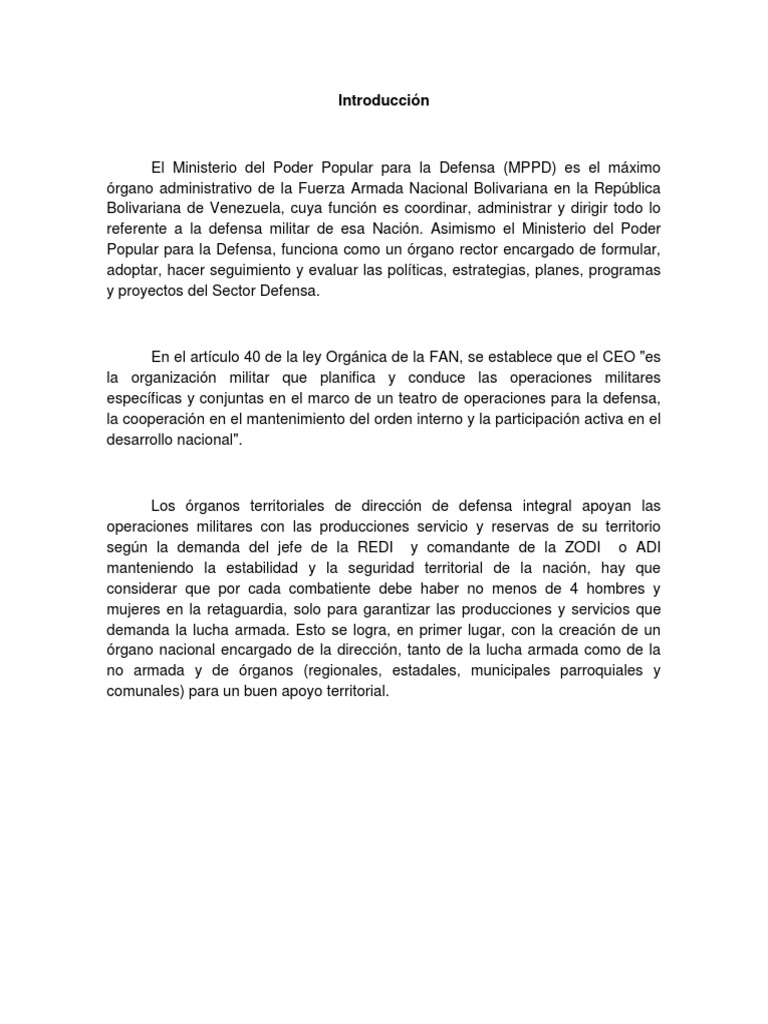 Redi Zodi Adi | PDF | Militar | Defensa