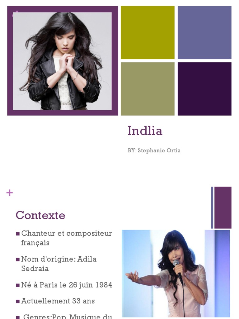 Indila : Parcours d'une Artiste Multiculturelle | PDF