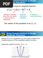 Precalculus Unit 1 Cheat Sheet: Parent Functions | PDF | Function ...