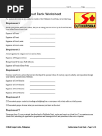 BSPMerit Badges | PDF | Scouting | Boy Scouts Of America