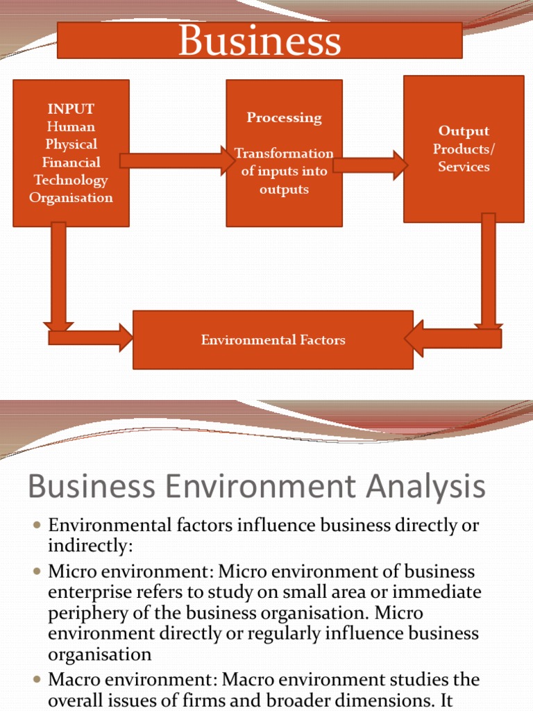 Business Environment Analysis | Download Free PDF | Competition | Marketing