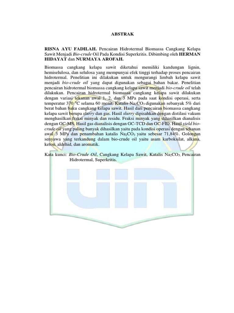 Abstrak Watermark | PDF