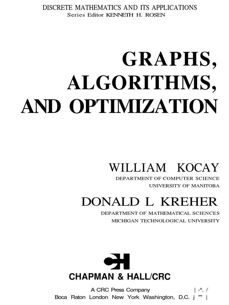 Graph Algorithms & Optimization Guide | PDF | Applied Mathematics ...