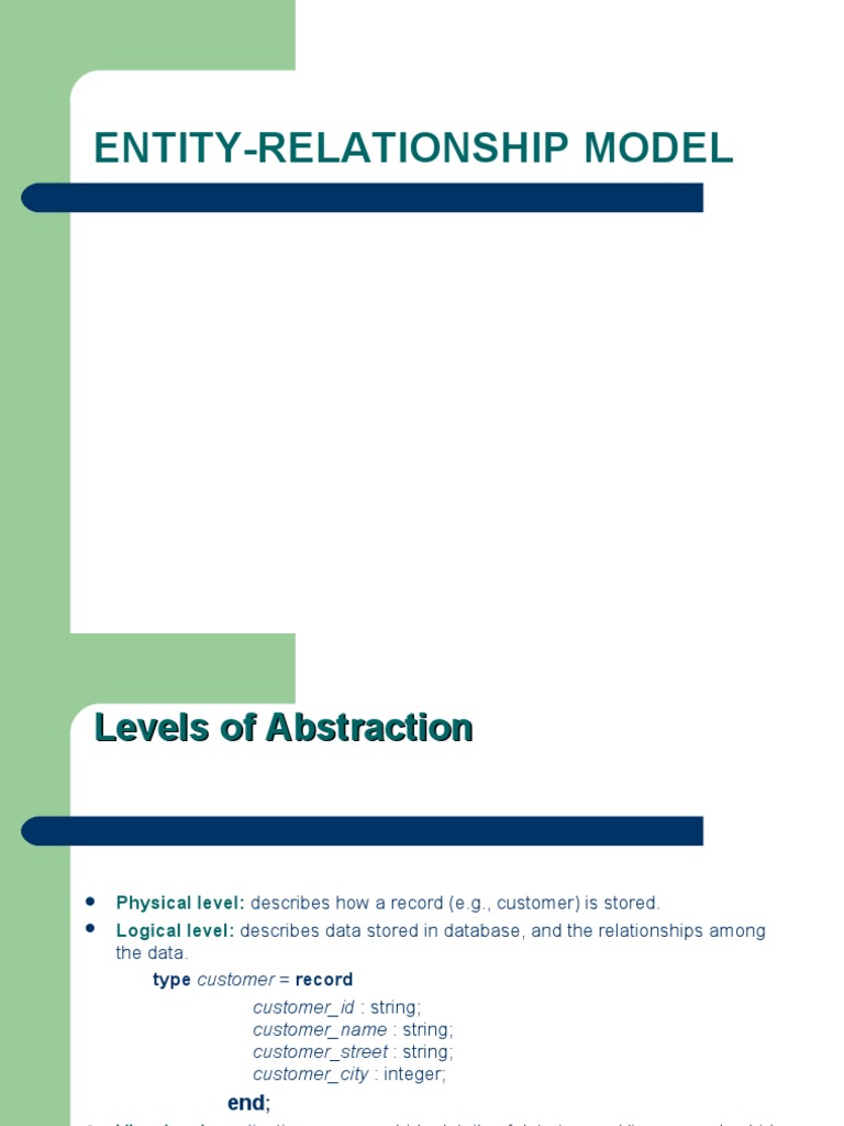 ERModel | PDF | Conceptual Model | Databases ERModel | PDF | Conceptual Model | Databases