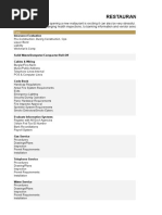 LQA Standards for Restaurant Service | PDF | Waiting Staff | Tableware