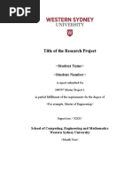Thesis Guide for USM Students | PDF | Thesis | Written Communication