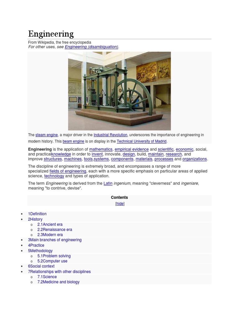 Engineering Fundamentals | PDF | Engineering | Engineer