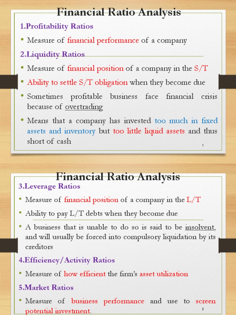 Lecture 3 Ratio Analysis | Download Free PDF | Leverage (Finance) | Equity (Finance)