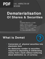 NSDL - Dematerialisation Request Form | PDF | Securities (Finance)