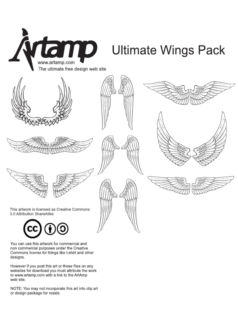 Free Vector Wings Pack | PDF