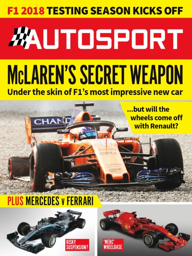 Autosport Magazine 2018 03 01 English | Download Free PDF | Formula One | Auto Racing Organizations