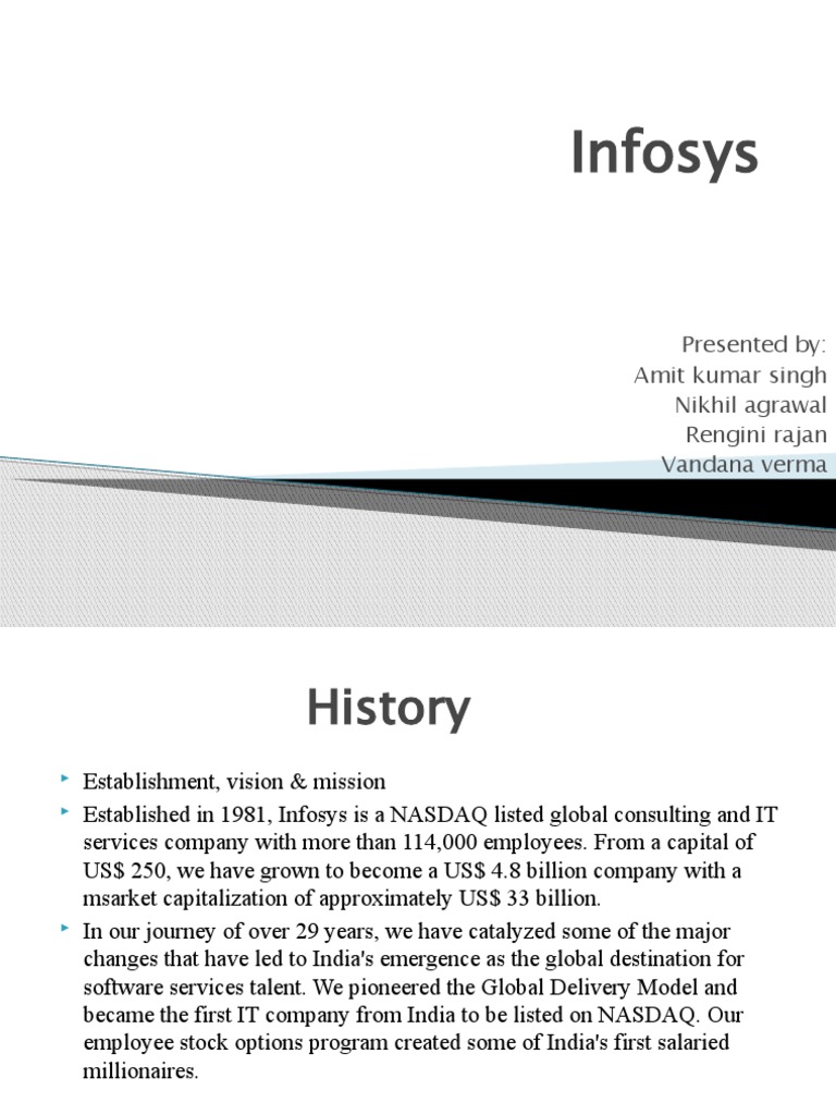 Infosys: Global IT Leader Since 1981 | PDF