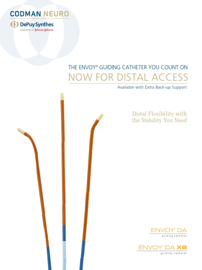 ENVOY DA Guding Catheter Brochure DSUS COD 0314 0017 | PDF | Catheter | Nature