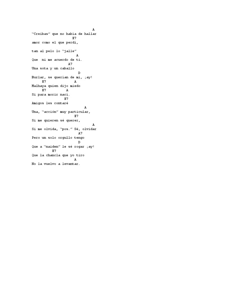 La Chancla PDF | PDF